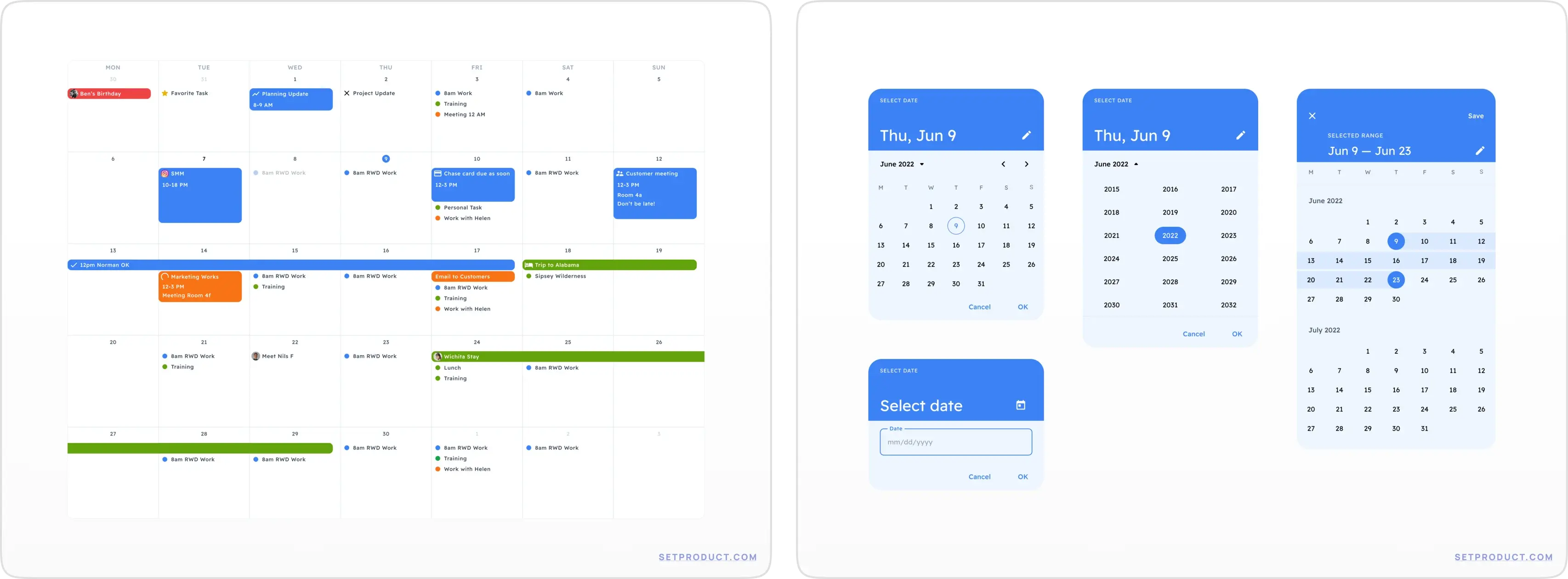 Best Practices And Inspiration For Date Picker Ui Design 